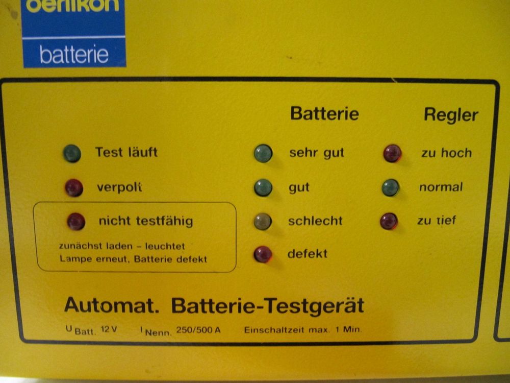 Batterie Testgerät Accumeter S 500 (Gebraucht) in Kriens für CHF 103 ...