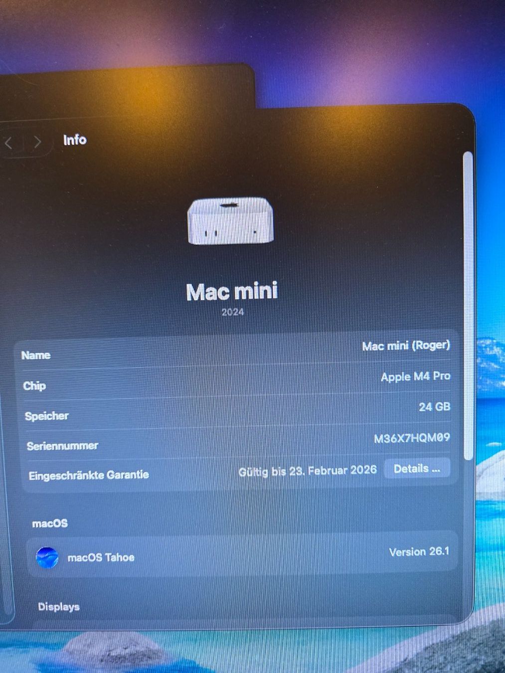 Apple Mac Mini (M4 Pro), Tastatur, Maus, Stand, 4.512 Tb (Gebraucht) in ...