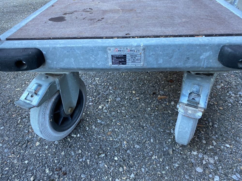 Chariot de transport robuste de La Poste. Charge max. 600kg (Gebraucht ...