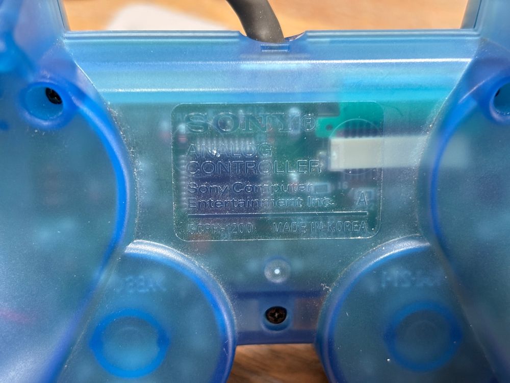 Original Sony PS2 Dualshock 2 Controller blau transparent | Kaufen auf ...