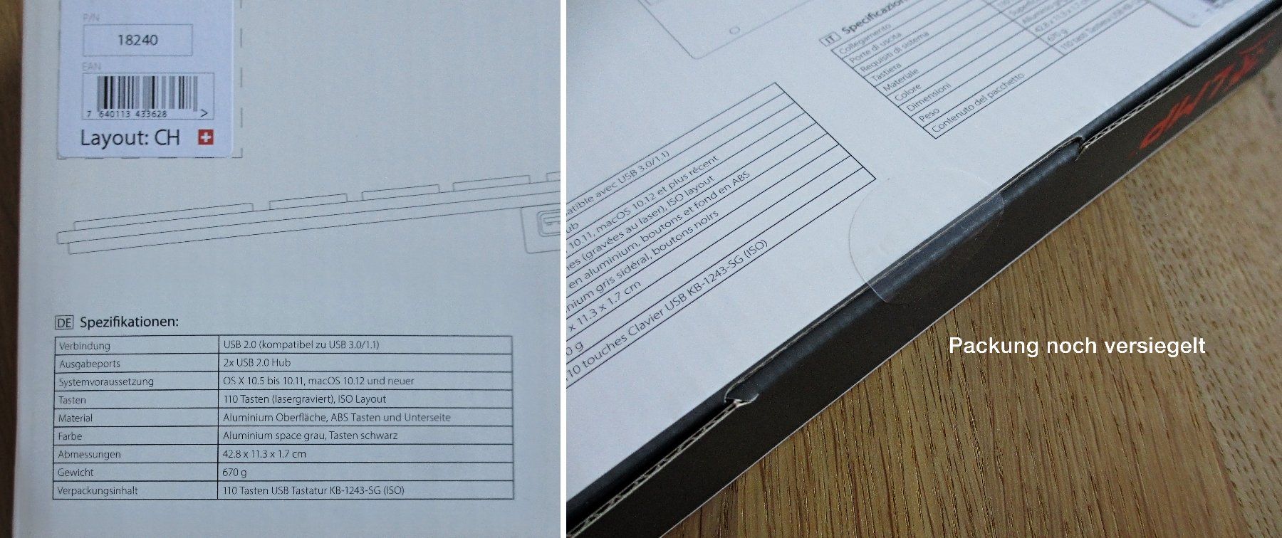 Keine Apple Magic, aber eine Alternative von LMP (mit USB-A) (Neu und ...