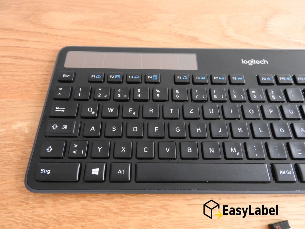 Logitech K750 Solar (DE_DE), Unifying. Lieferung gratis (Gebraucht) in ...