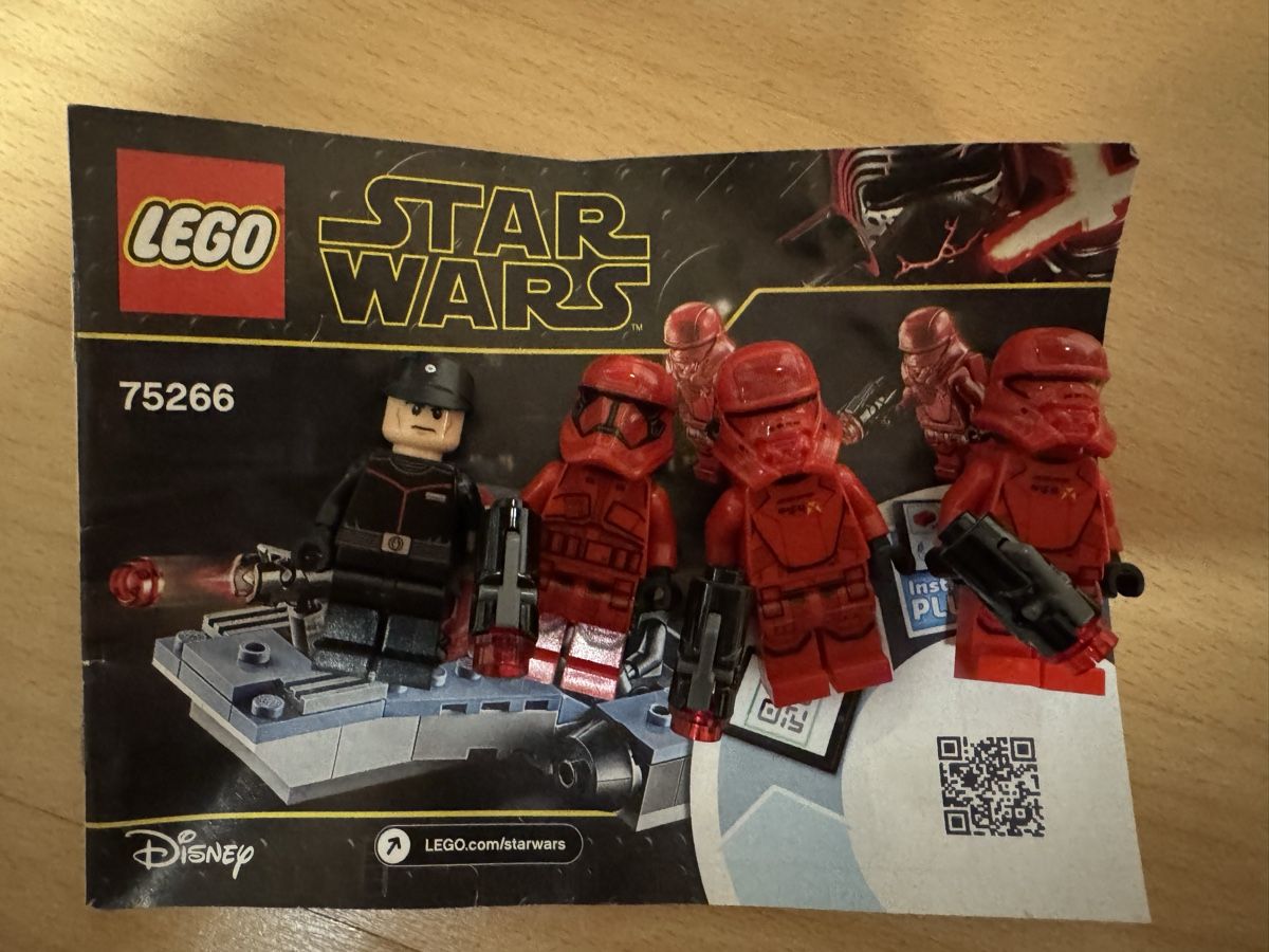 LEGO Star Wars Sith Trooper Battle Pack 75266 für 1 fr !! (Gebraucht ...