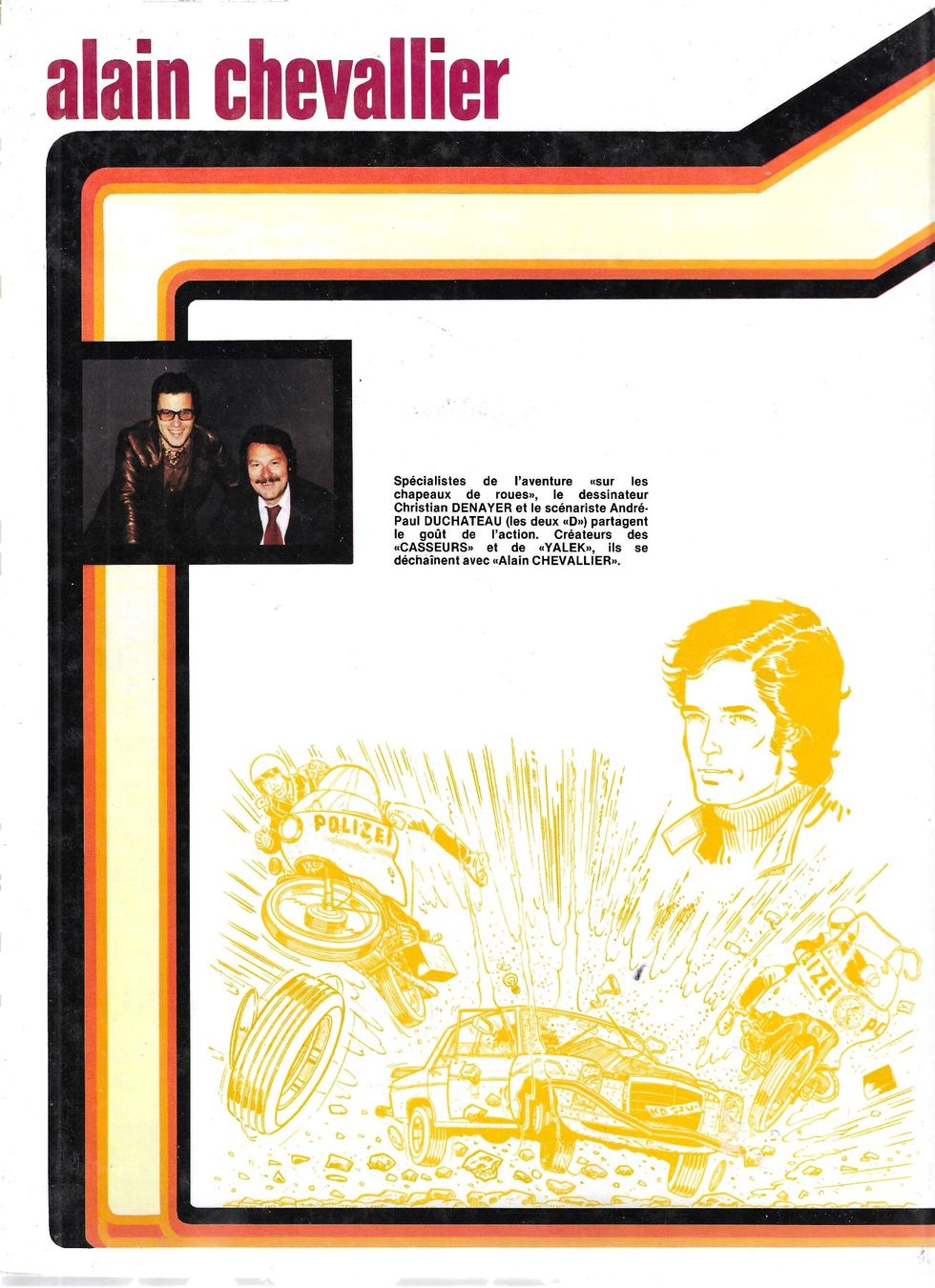Alain Chevallier - Team de la mort - E.O. 1979 TBE (Gebraucht) in ...