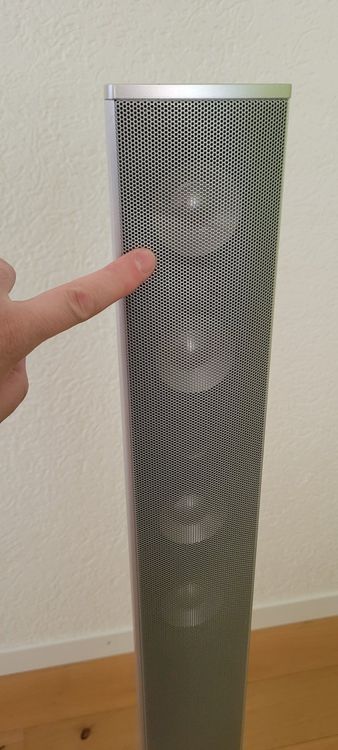 2 Canton CD 190.2 Standlautsprecher Alu Höhe 104cm (Gebraucht) in ...