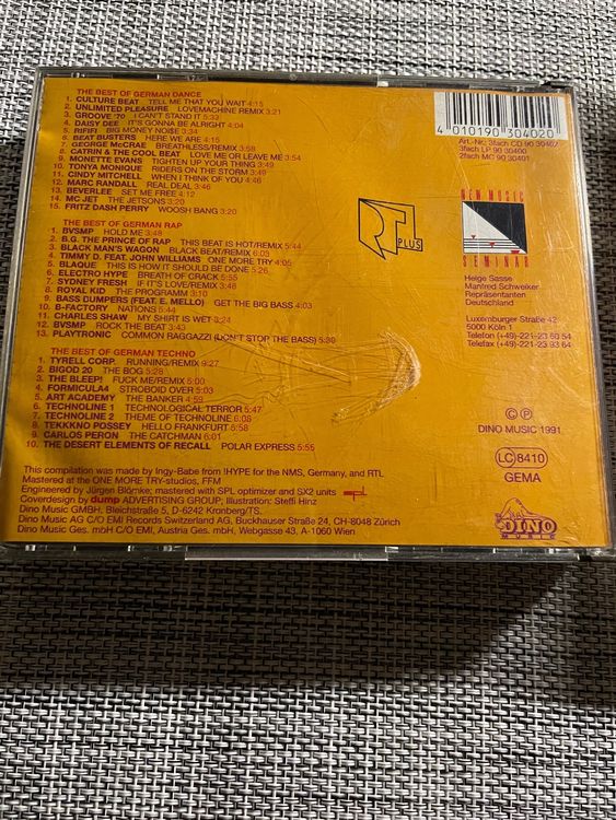 Various – The Best Of German Dancefloor (3CD-Box) | Kaufen auf Ricardo