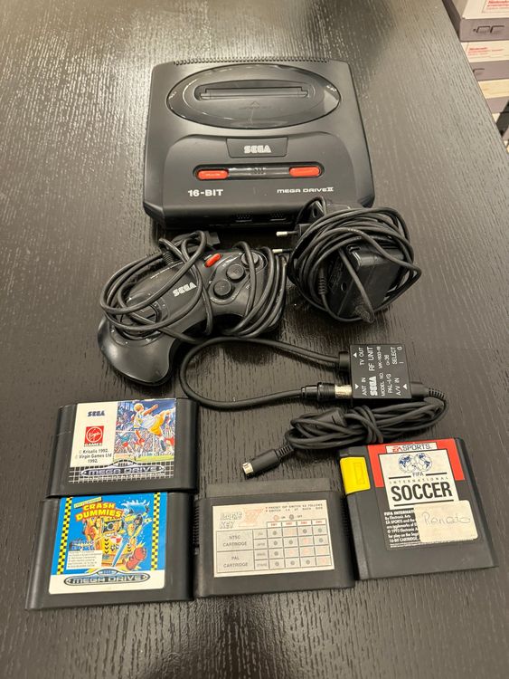 Sega Mega Drive II, Sega 2 inkl. Controller - läuft - ab 1.- (Gebraucht ...
