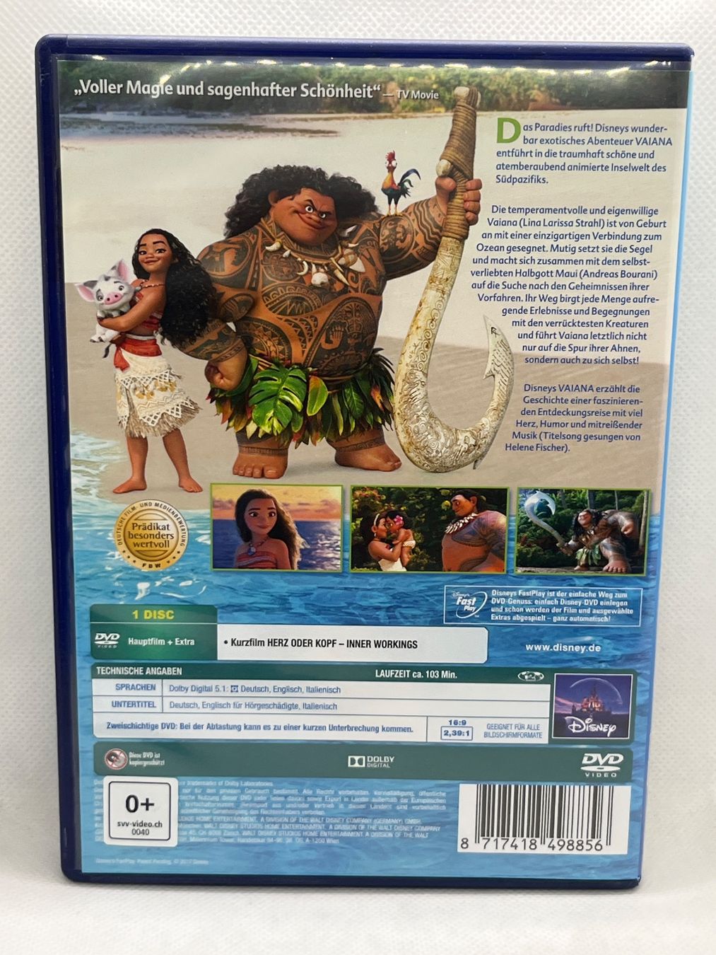 Vaiana - Das Paradies hat einen Haken. DVD. Disney (Gebraucht) in ...