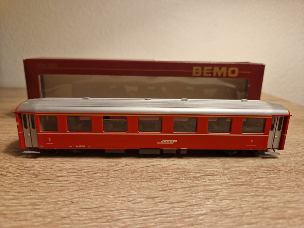 Bemo 3268 126 Personenwagen 1.Kl RhB H0m OVP NEU (Neu und ...
