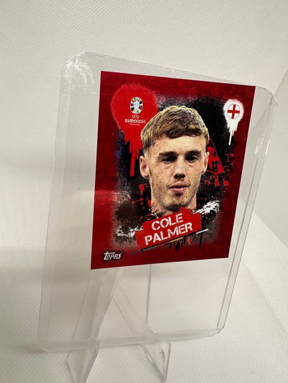 Topps Euro 2024 Eng 3 Topps Foil Logo Cole Palmer (Neuf avec emballage ...
