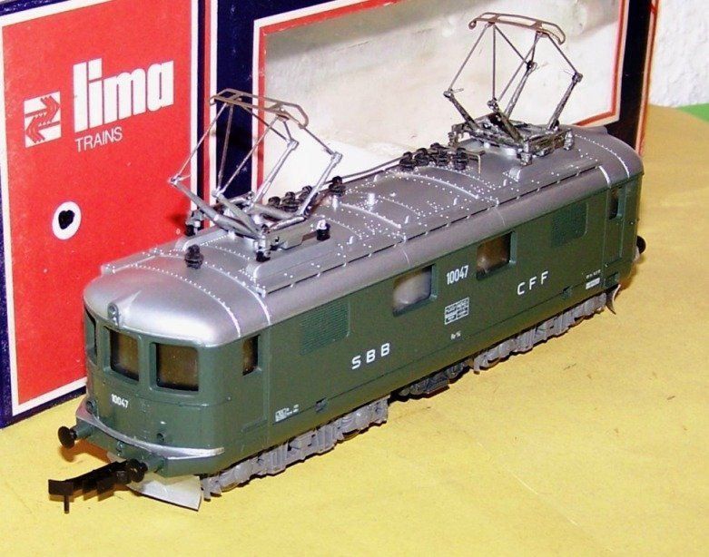 Lima H0 8067 LG: SBB E-Lok Re 4/4 I, mit Roco Kurzkupplungen | Kaufen auf Ricardo