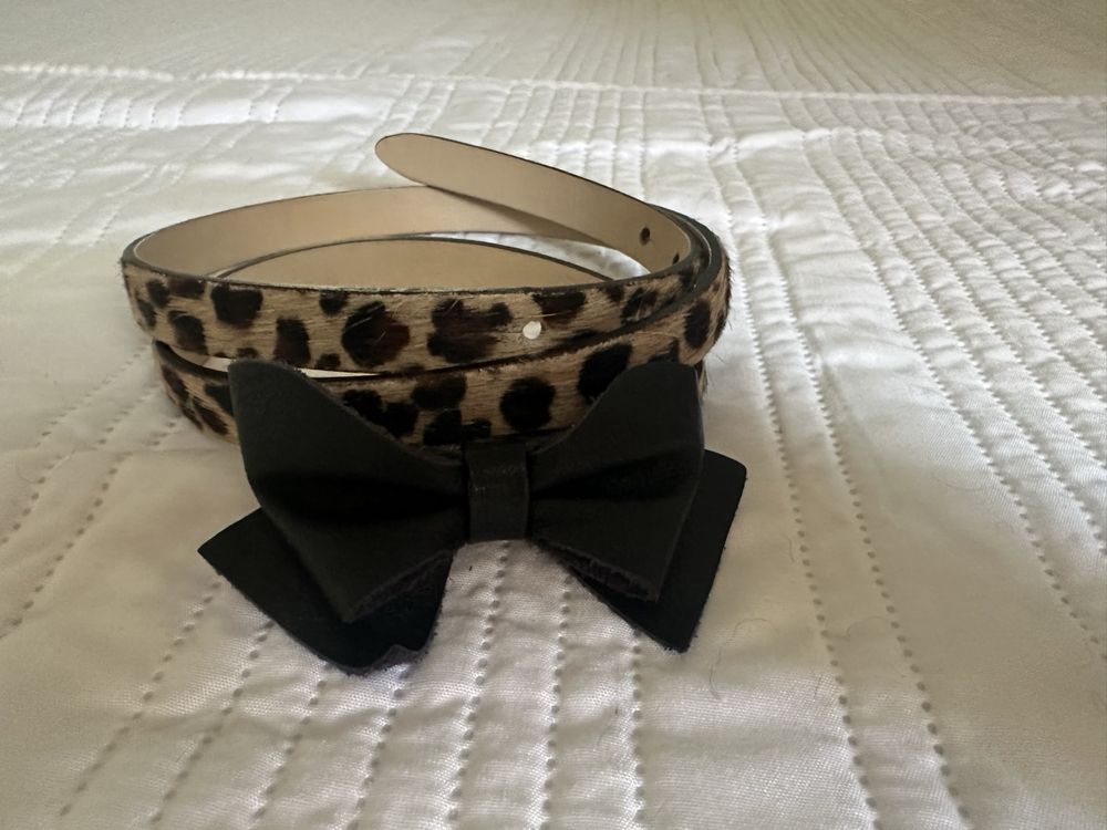 Ceinture cuir Maje léopard et noeud (Neuf (Voir description)) à Denezy ...