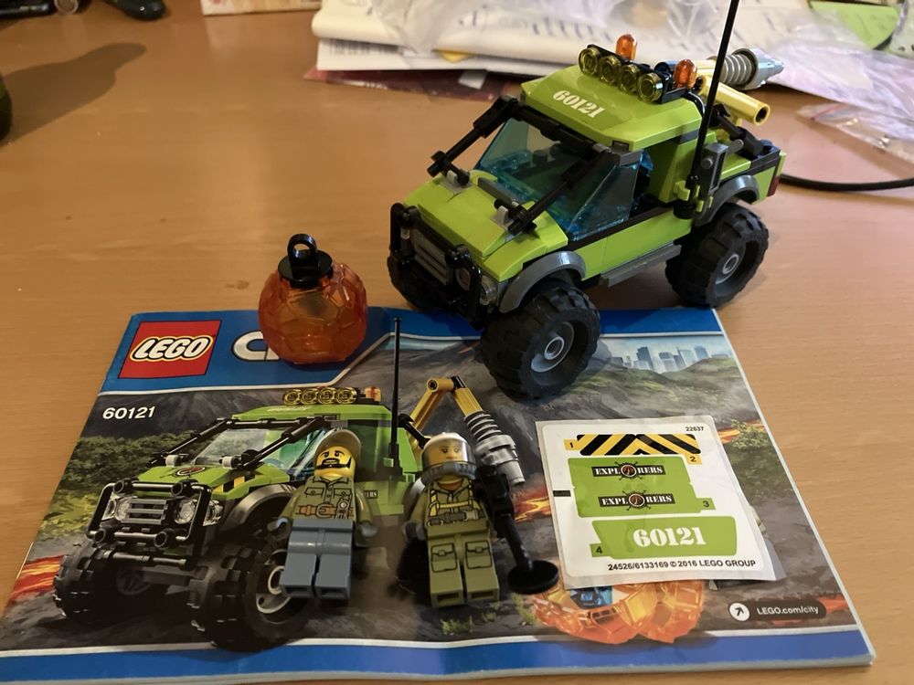 Lego 60121 Vulcano Exploration Truck komplett mit Anleitung (Neu ...