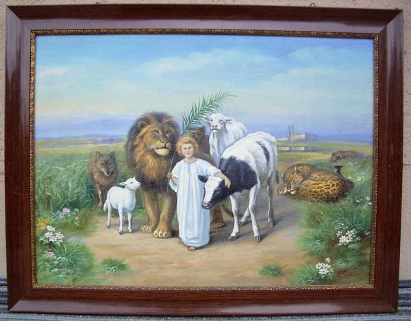 herrliches Gemälde Biblische Szene Peace nach William Strutt (Gebraucht) in Meggen für CHF 355 ...