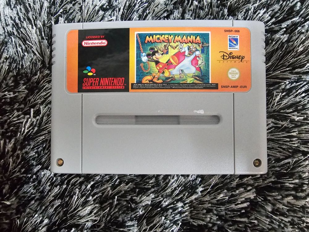 SNES Mickey Mania (Gebraucht) in Grimisuat für CHF 5 – mit Lieferung ...