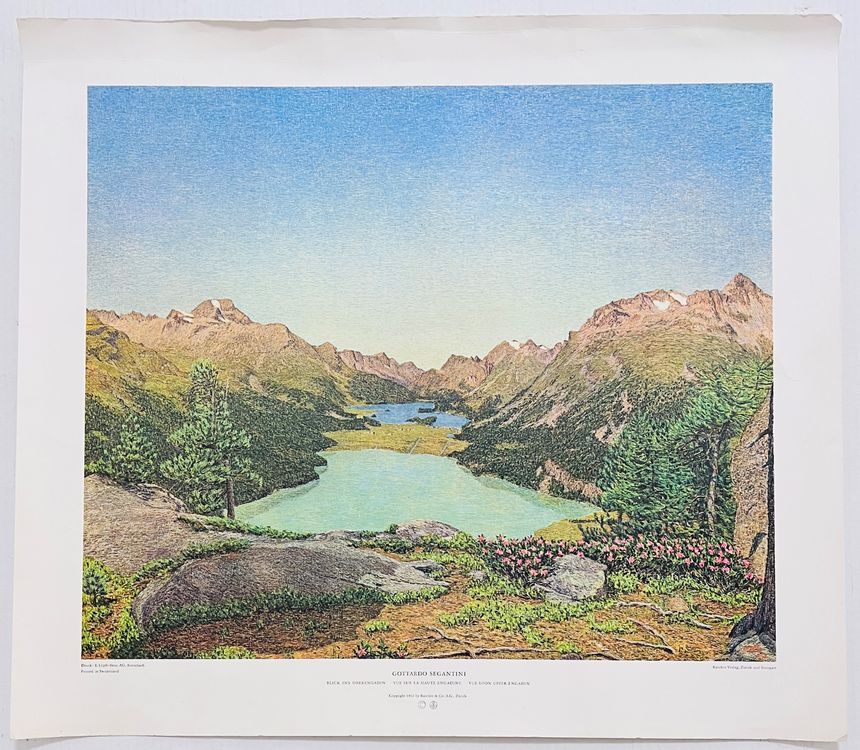 Grosse Lithografie Von Rascher | Kaufen auf Ricardo