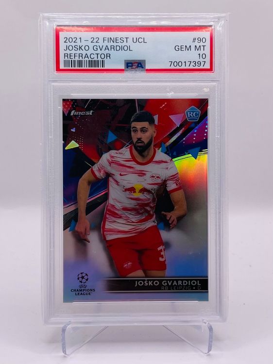 2021-2022 Topps Finest UCL Josko Gvardiol Silver PSA 10 (Gebraucht) in ...