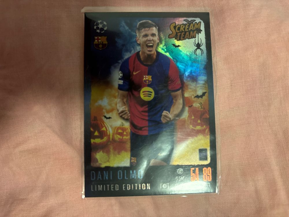 Dani Olmo Scream Team Karte - Limited Edition, Topps (Gebraucht) in ...