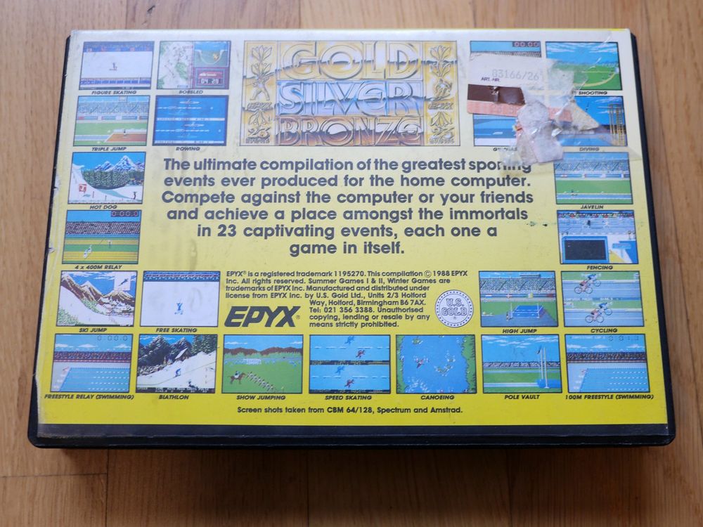 Gold Silver Bronce für Commodore 64 (Gebraucht) in Dietwil für CHF 5 ...