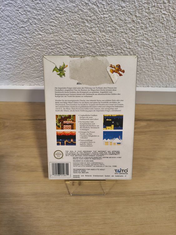 Nintendo - NES Little Samson komplett mit OVP und Anleitung (Gebraucht ...