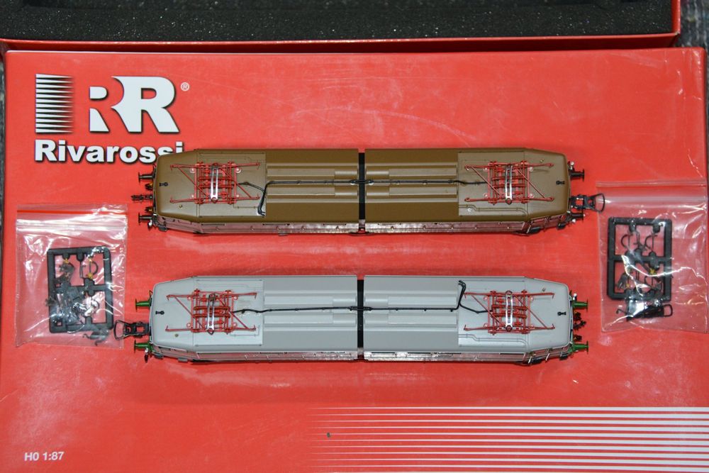 Kult: Rivarossi Loko 1:87 H0 Set E645.080 E646.138 HR2431!!! (Neu ...