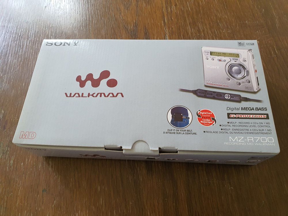 MINI DISC Walkman SONY/Original verpackt (Neu und originalverpackt) in ...