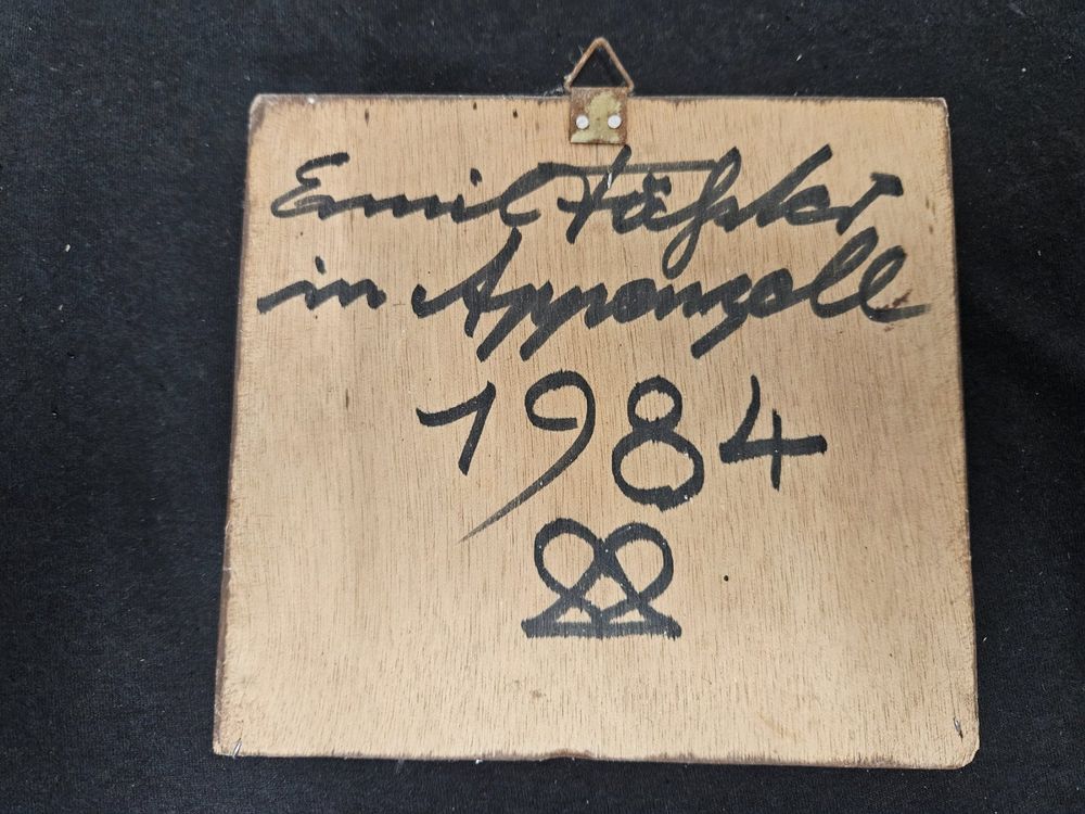 Emil Fässler Bild Zinn Bild mit Geisen (Gebraucht) in Wolfertswil für ...