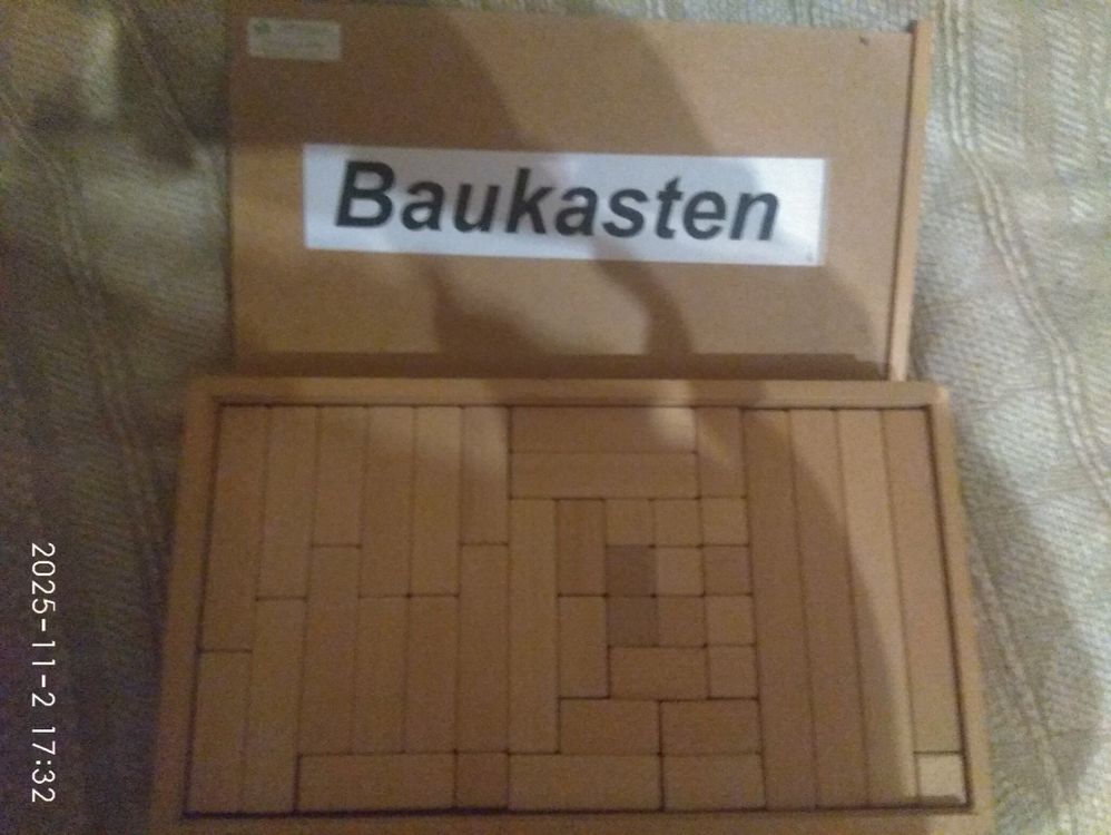 Holz Baukasten Spielzeug - Winterspass für Kinder! (Gebraucht) in ...