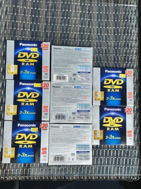 Panasonic 8 x DVD RAM à 120 Minuten | Kaufen auf Ricardo
