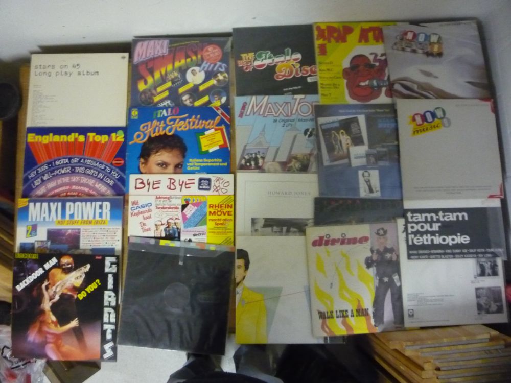 113 LP's Pop, 70er und 80er Jahre, inkl. Maxi-Singles | Kaufen auf Ricardo