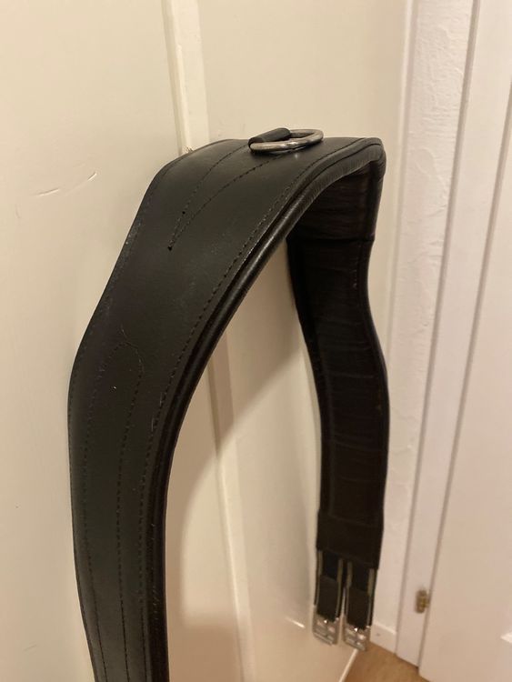 Sattelgurte Leder schwarz | Kaufen auf Ricardo