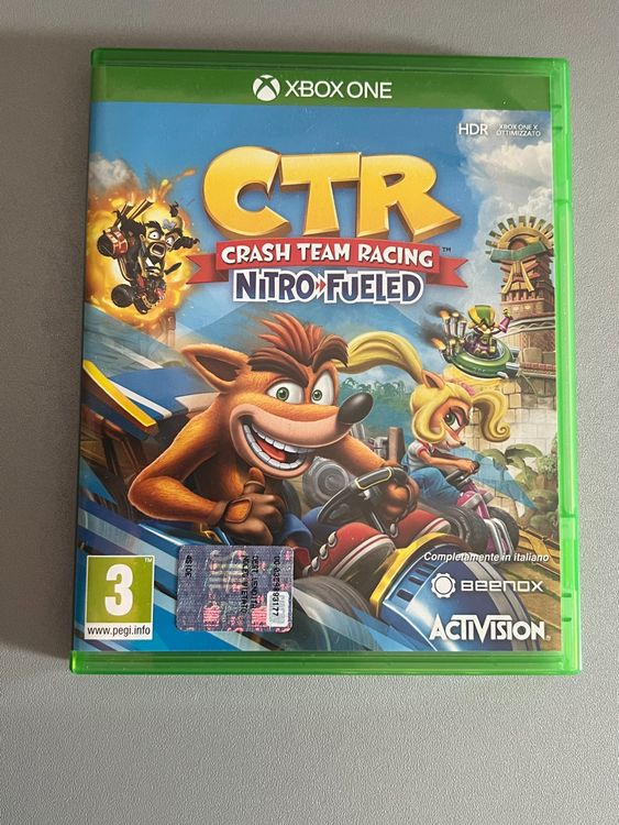 Crash Team Racing - Nitro-Fueled - XBOX One (ONLY COVER OVP, (Gebraucht ...