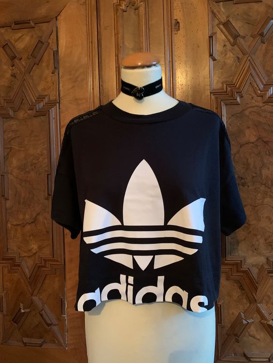 ADIDAS T-Shirt mit Spitze Größe: S ( Oversize ) (Neu (gemäss ...