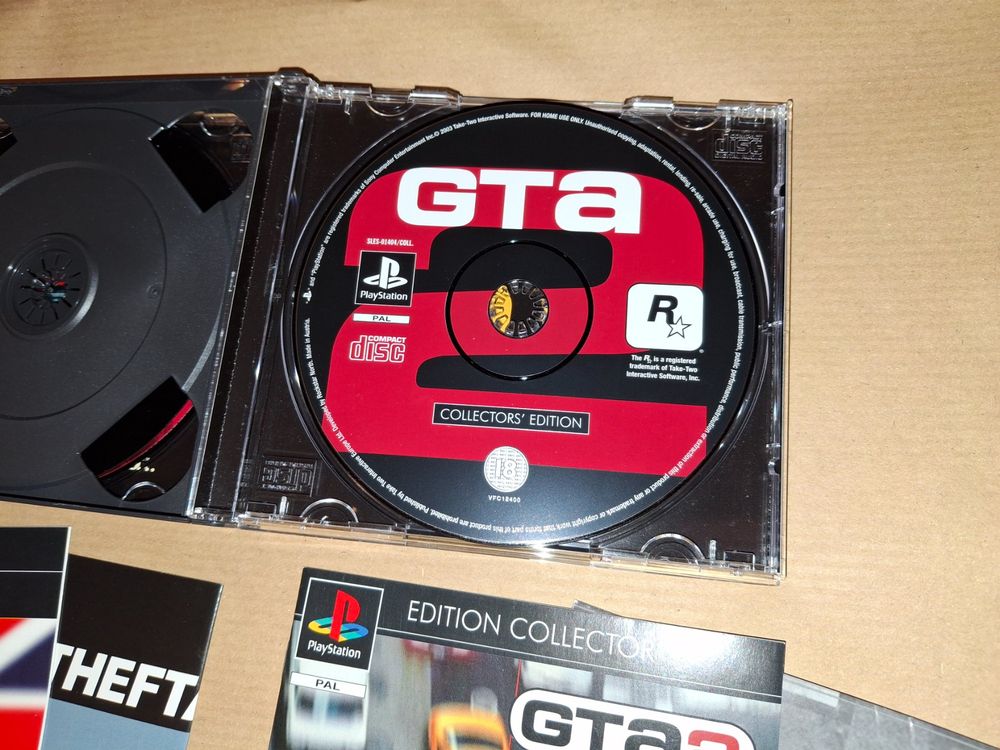 GTA Grand Theft Auto Edition Collector français complet PS1 (Gebraucht ...