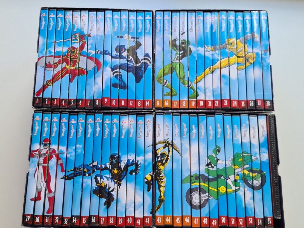 DVD Jetix: Power Rangers (Mystic Force, Dino Thunder, Ninja (Gebraucht ...