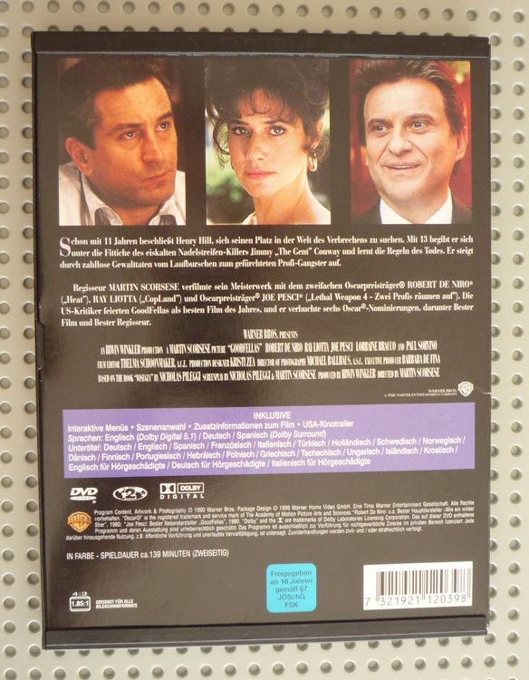 GoodFellas (DVD) Ray Liotta, Robert De Niro, Joe Pesci | Kaufen auf Ricardo