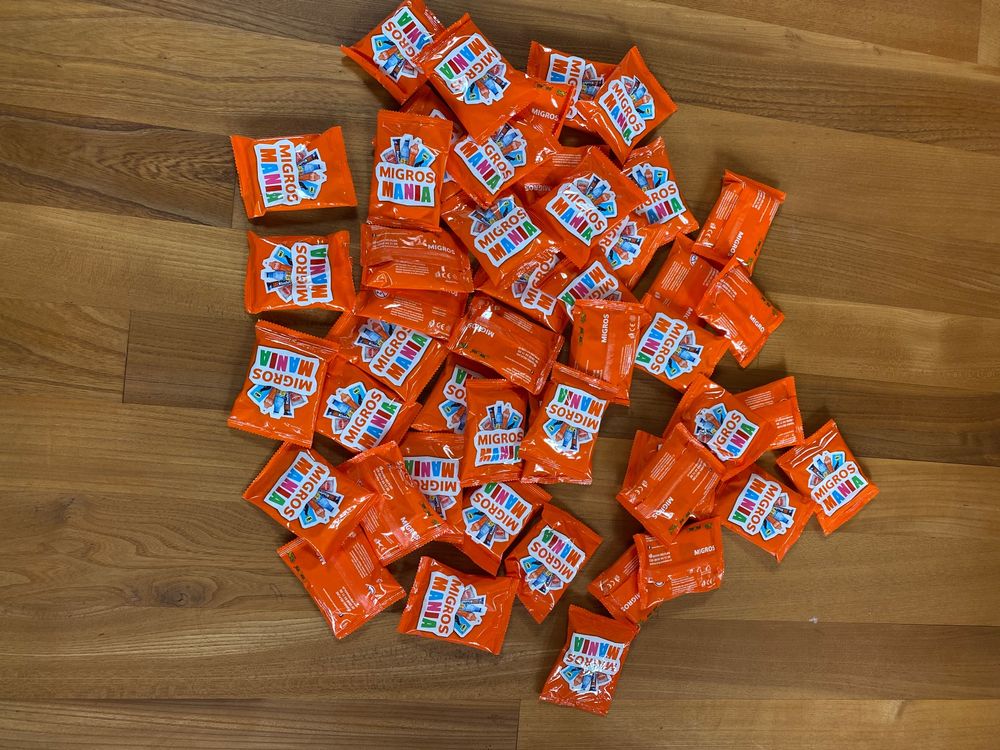 Migros Mini Mania 48 Stk (Gebraucht) in Wittwil für CHF 12 – mit ...