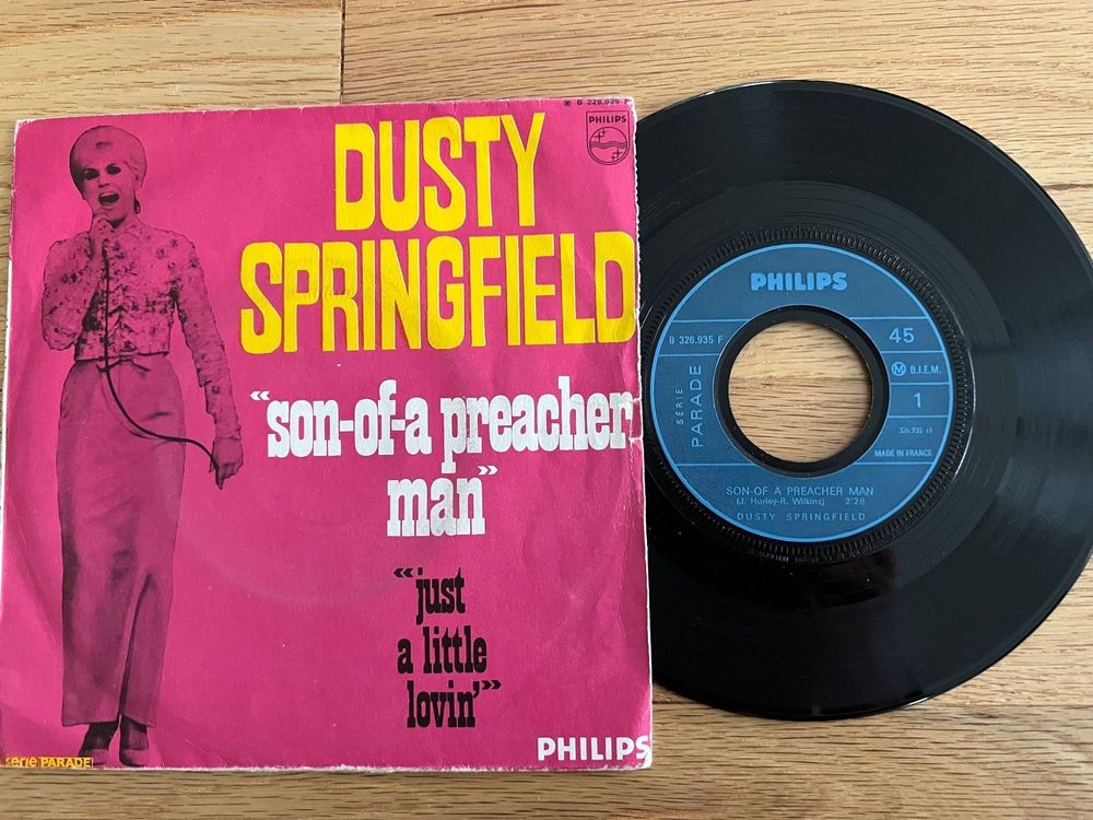 Dusty Springfield - Son Of A Preacher Man / 1. F-Press. 1968 (Gebraucht ...