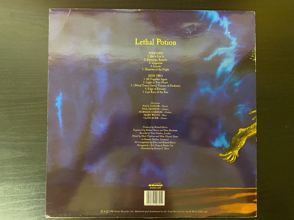 Elixir – Lethal Potion [LP UK 1990] (Gebraucht) in Tamins für CHF 20 – mit Lieferung auf Ricardo ...