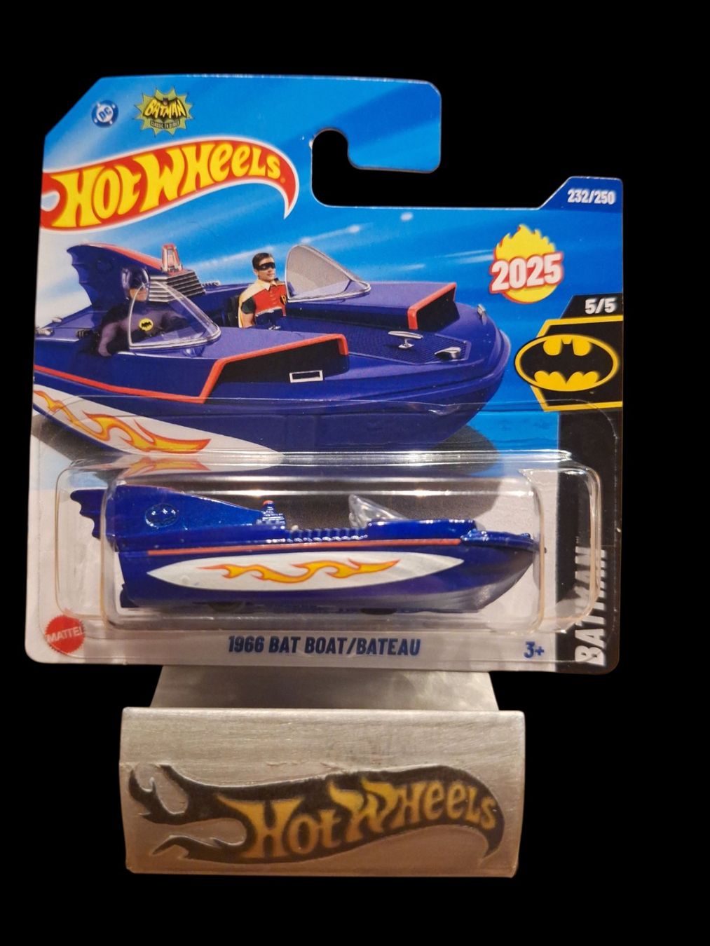 Hot Wheels Batman 2025 1966 Bat Boat 5/5 S (Neu und originalverpackt ...
