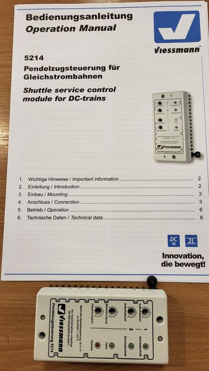 Viessman Pendelzugsteuerung 5214 | Kaufen auf Ricardo