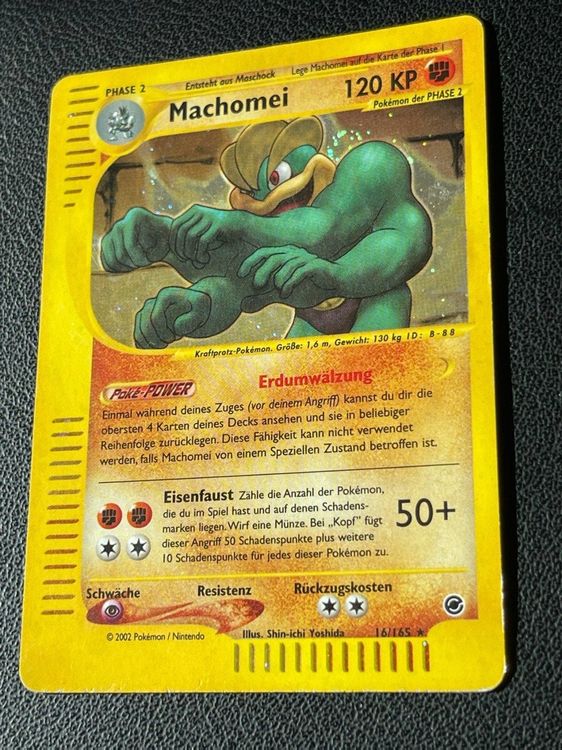 Machomei 16/165 Rare Holo Pokémon Expedition WOTC (Neu (gemäss Beschreibung)) in Uster für CHF ...