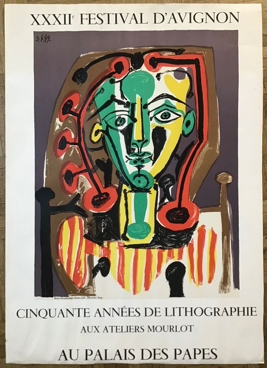 Pablo PICASSO (1881-1973) Litho Plakat | Kaufen auf Ricardo