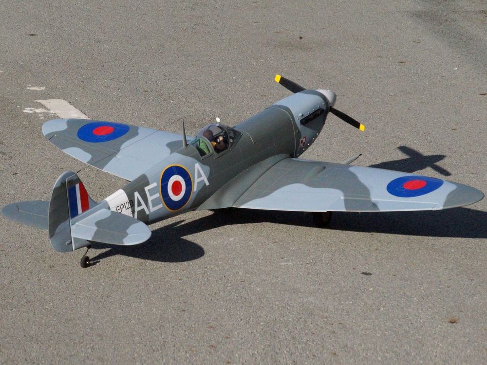 Supermarine Spitfire, Spw 1540mm, ARF-Set VQ-Models ab Fr 1 (Neu und ...