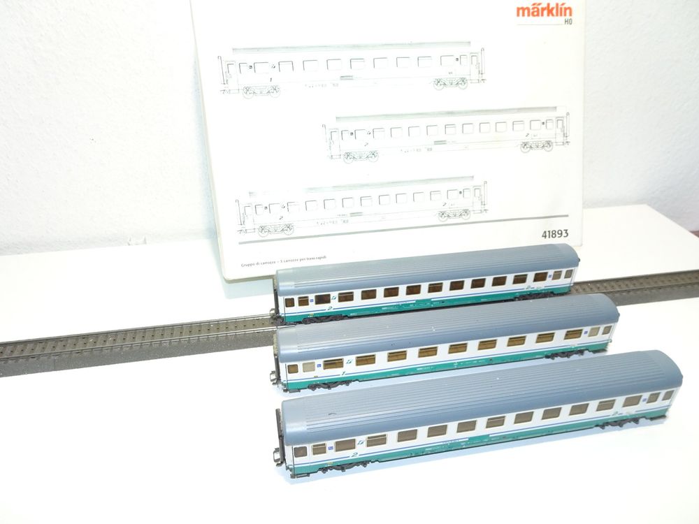 Märklin Personenwagenset Schnellzugwagen FS HO 41893 | Kaufen auf Ricardo