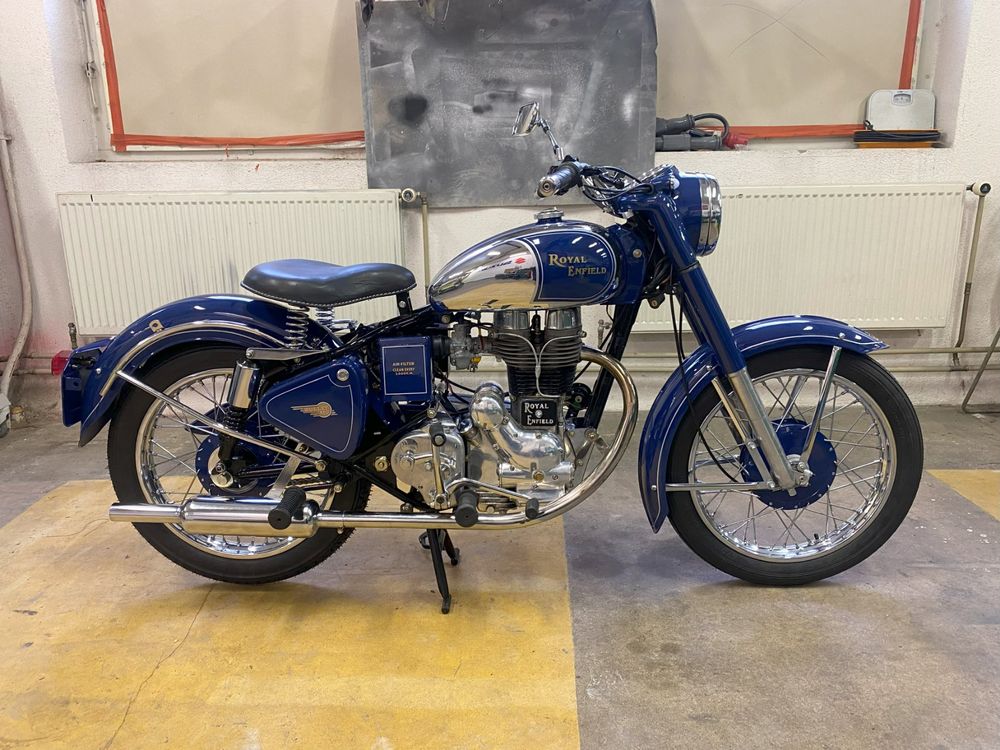 Royal Enfield Bullet 350 Oldtimer (1973) - Restauriert 2010 (Gebraucht ...