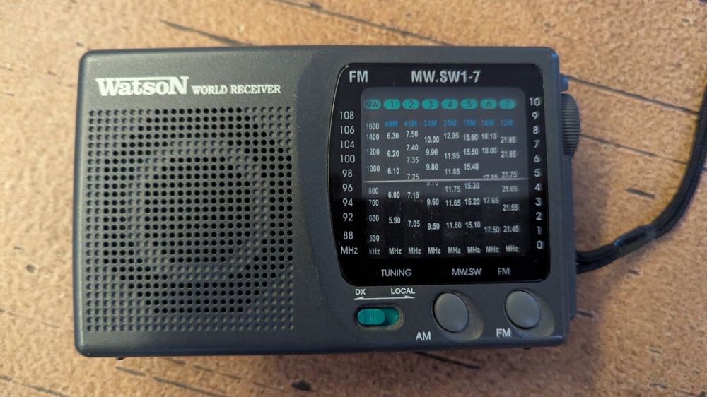 Watson World Receiver - tragbares Radio / Weltempfänger (Gebraucht) in Winterthur für CHF 19 ...