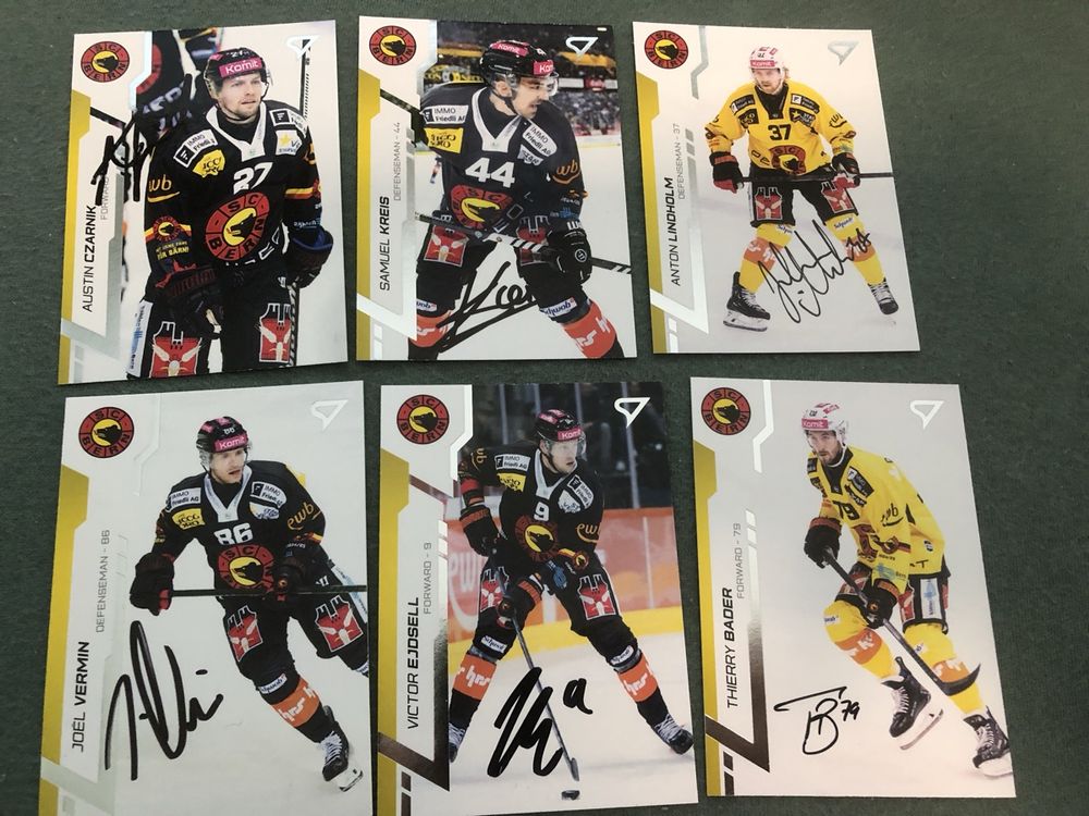 SCB Hockey Card signiert (Gebraucht) in Meierskappel für CHF 8 – mit ...