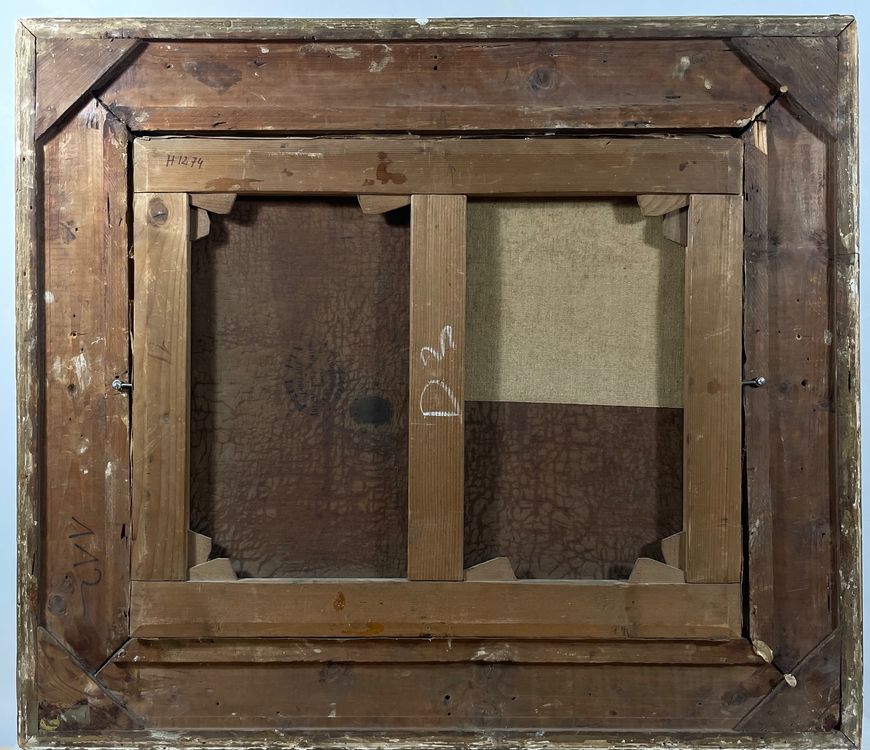 Antikes grosses Gemälde von Wasser Trägerinnen Signiert | Kaufen auf Ricardo