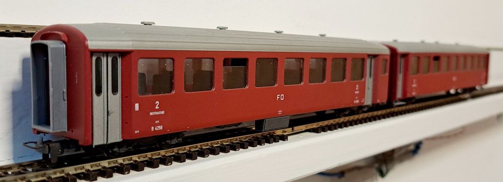 2 schöne FO Personenwagen Bemo, H0m (Gebraucht) in Rohrbach für CHF 60 – mit Lieferung auf ...